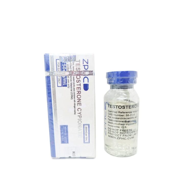 Testosterone Enanthate 250 mg/ml | ZPHC 10-ml Vial