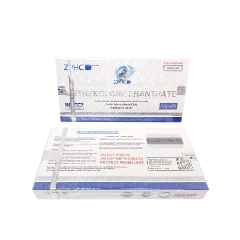 Testosterone Enanthate 250 mg/ml | ZPHC 10-ml Vial