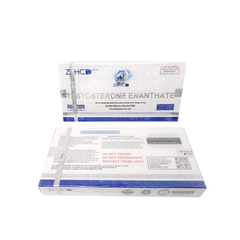Testosterone Enanthate 250 mg/ml (10 Amps) | ZPHC Long Test