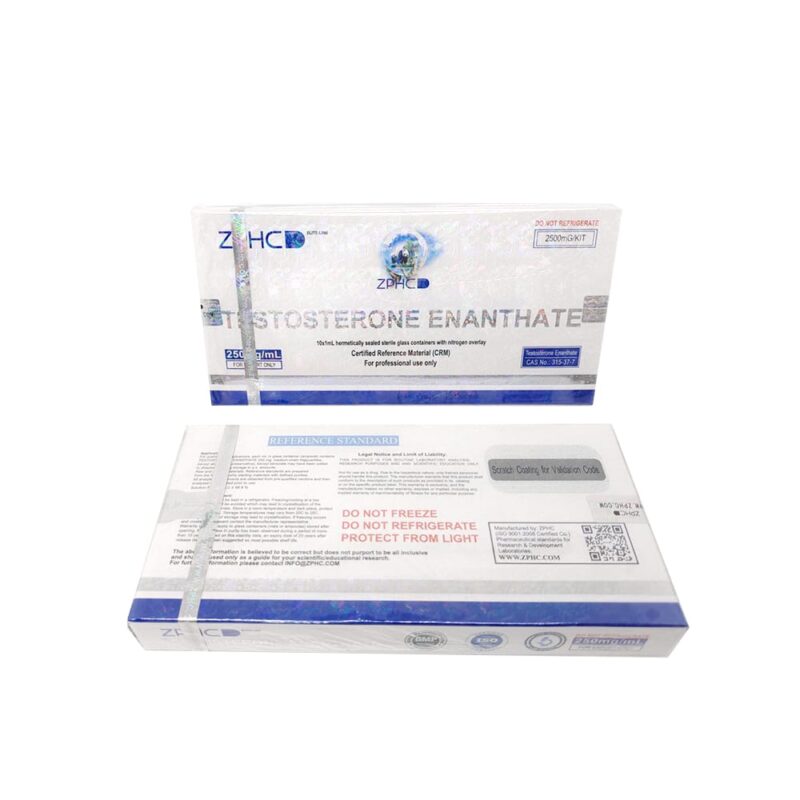 Testosterone Enanthate 250 mg/ml (10 Amps) | ZPHC Long Test