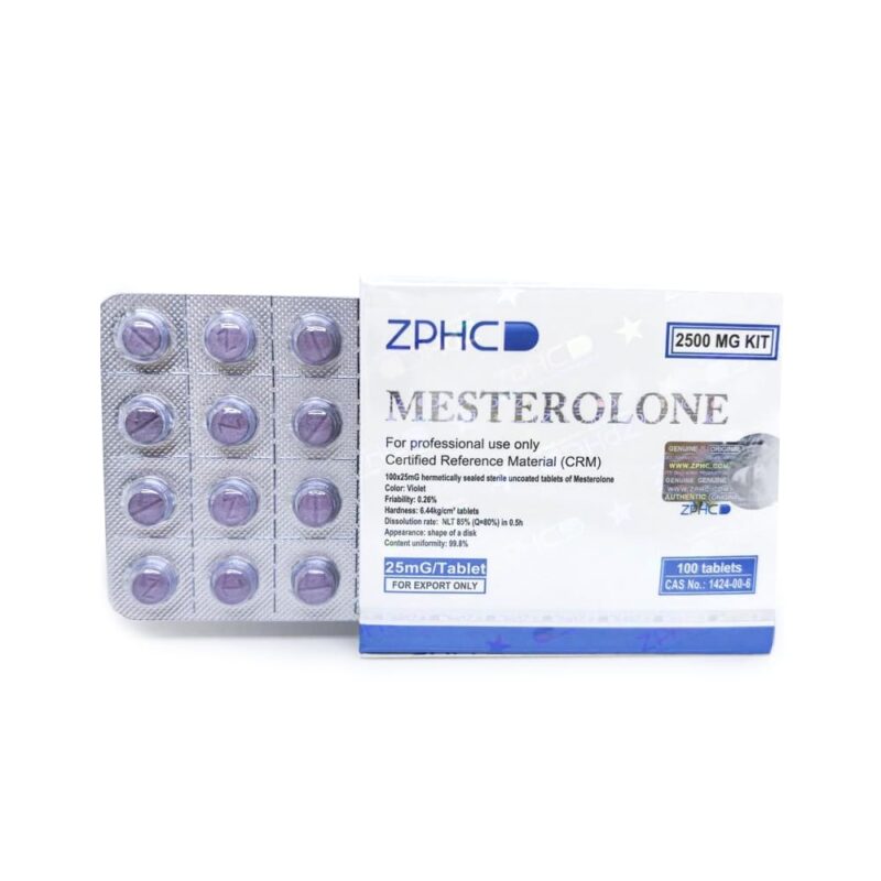 Mesterolone 25 mg (100 Tabs) | ZPHC Proviron SHBG Control