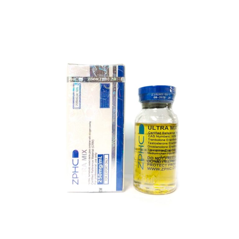 Ultra Mix 250 mg/ml | ZPHC Test E + Tren E + Mast E + MENT 10 ml