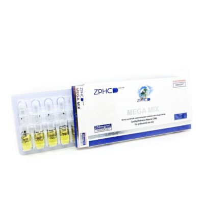 Mega Mix 250 mg/ml (10 Amps) | ZPHC Test E + Tren E + Deca + Test C