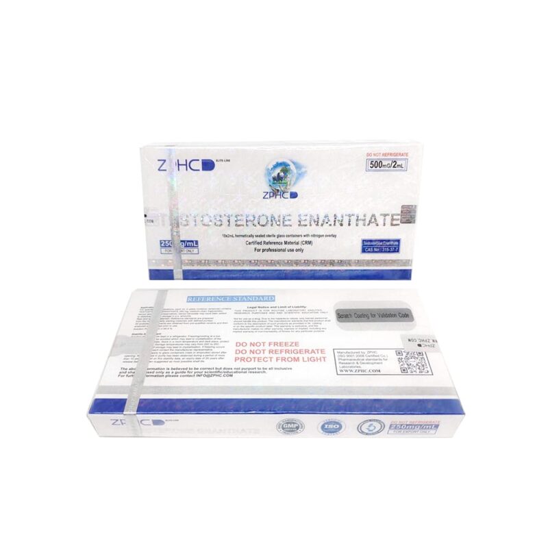 Testosterone Enanthate 250 mg/ml (10 × 2 ml) | ZPHC Long-Test