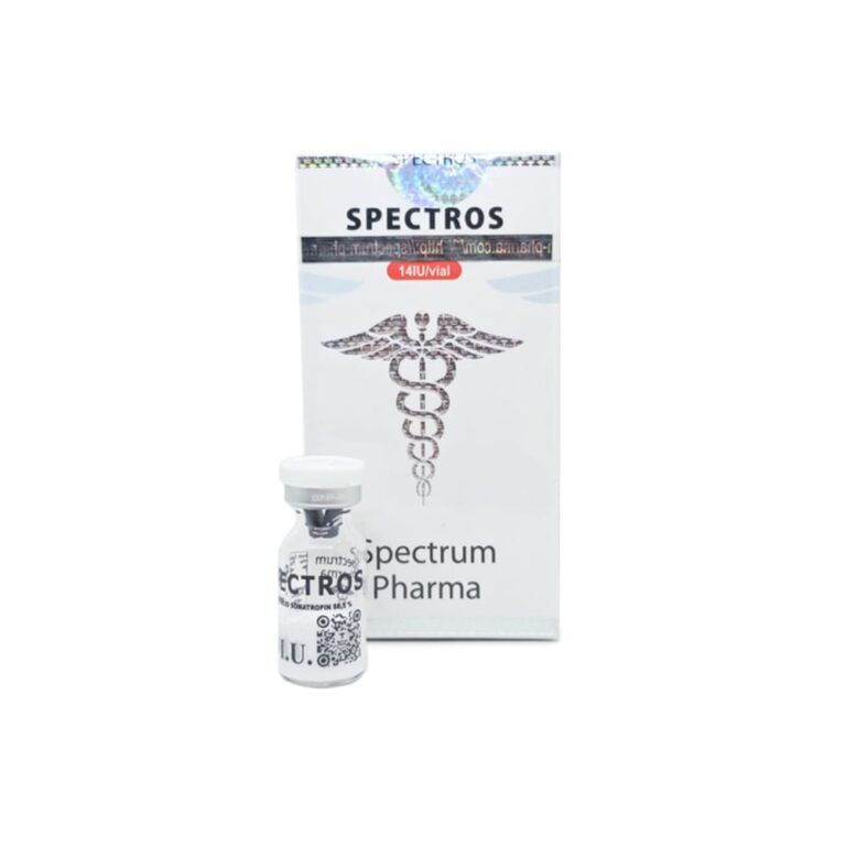 SPECTROS 140IU HGH Spectrum Pharma - 10 Vials (14 IU Each)