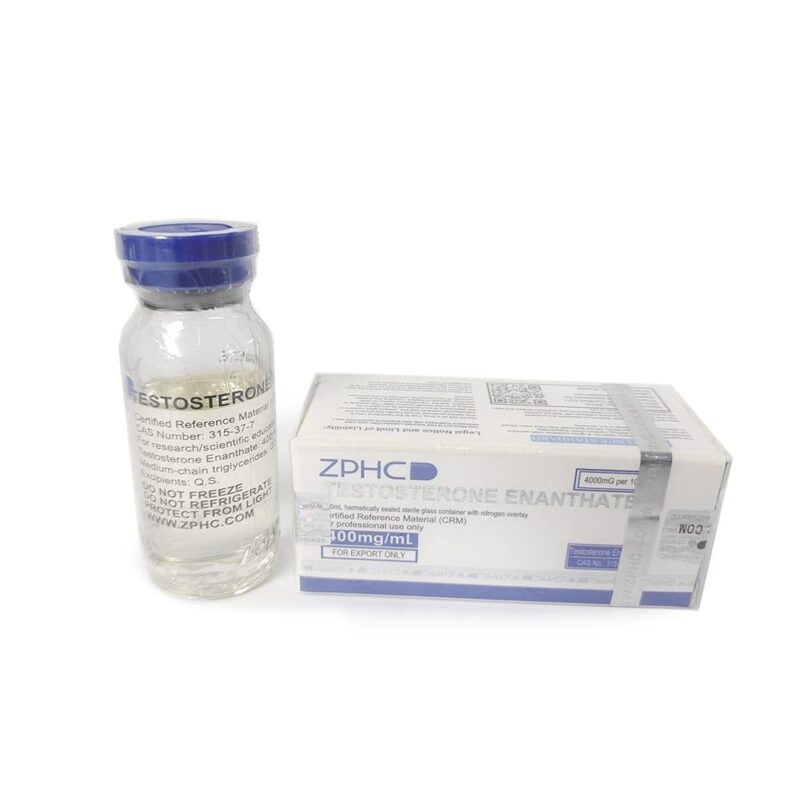Testosterone Enanthate 400 mg/ml | ZPHC Ultra-Concentrated 10 ml