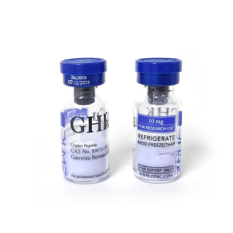 GHK-Cu 50 mg | ZPHC Copper Peptide Kit (5 × 10 mg)